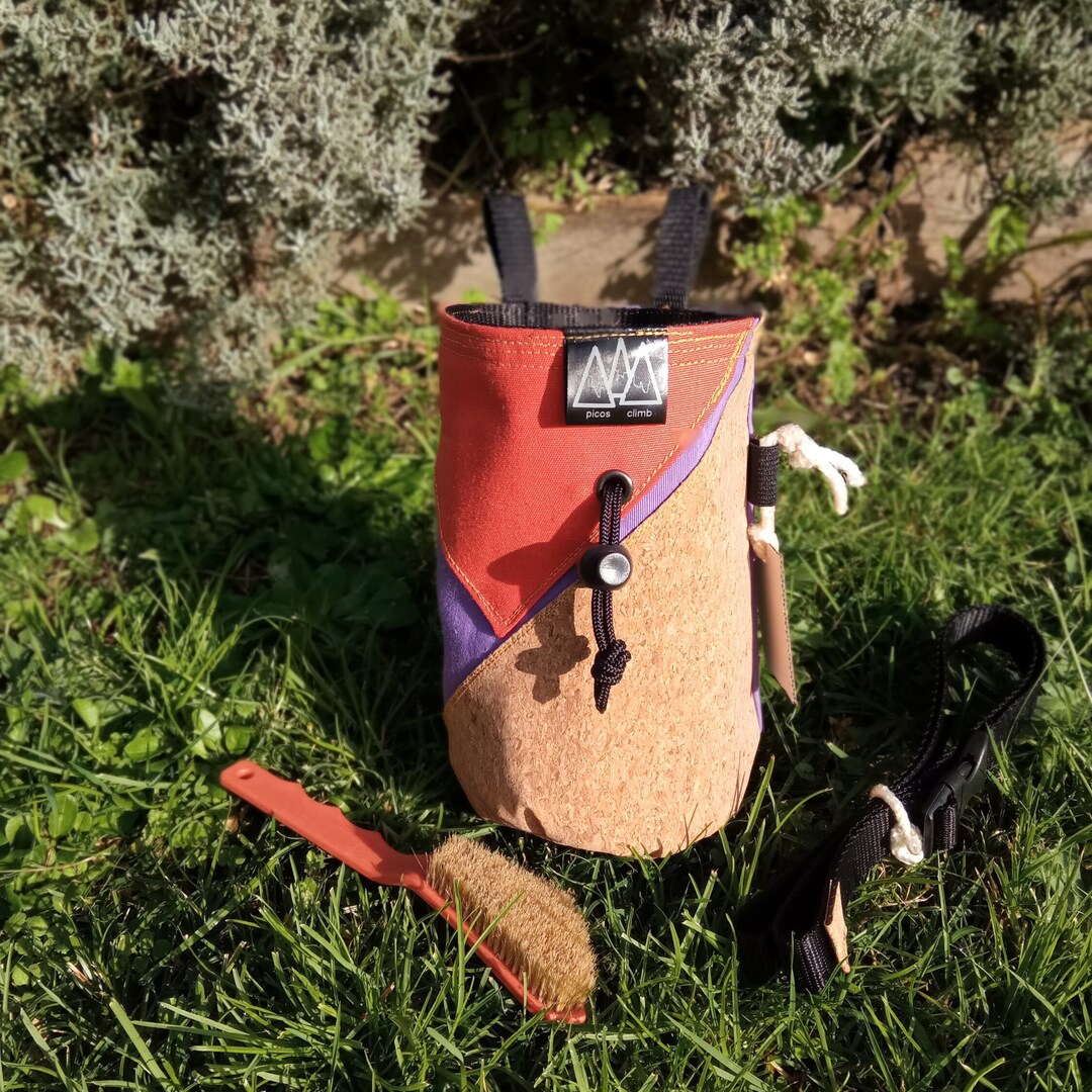 Rock Climbing Chalk Bag, Sustainable Chalkbag for Climber, Ecofriendly ...