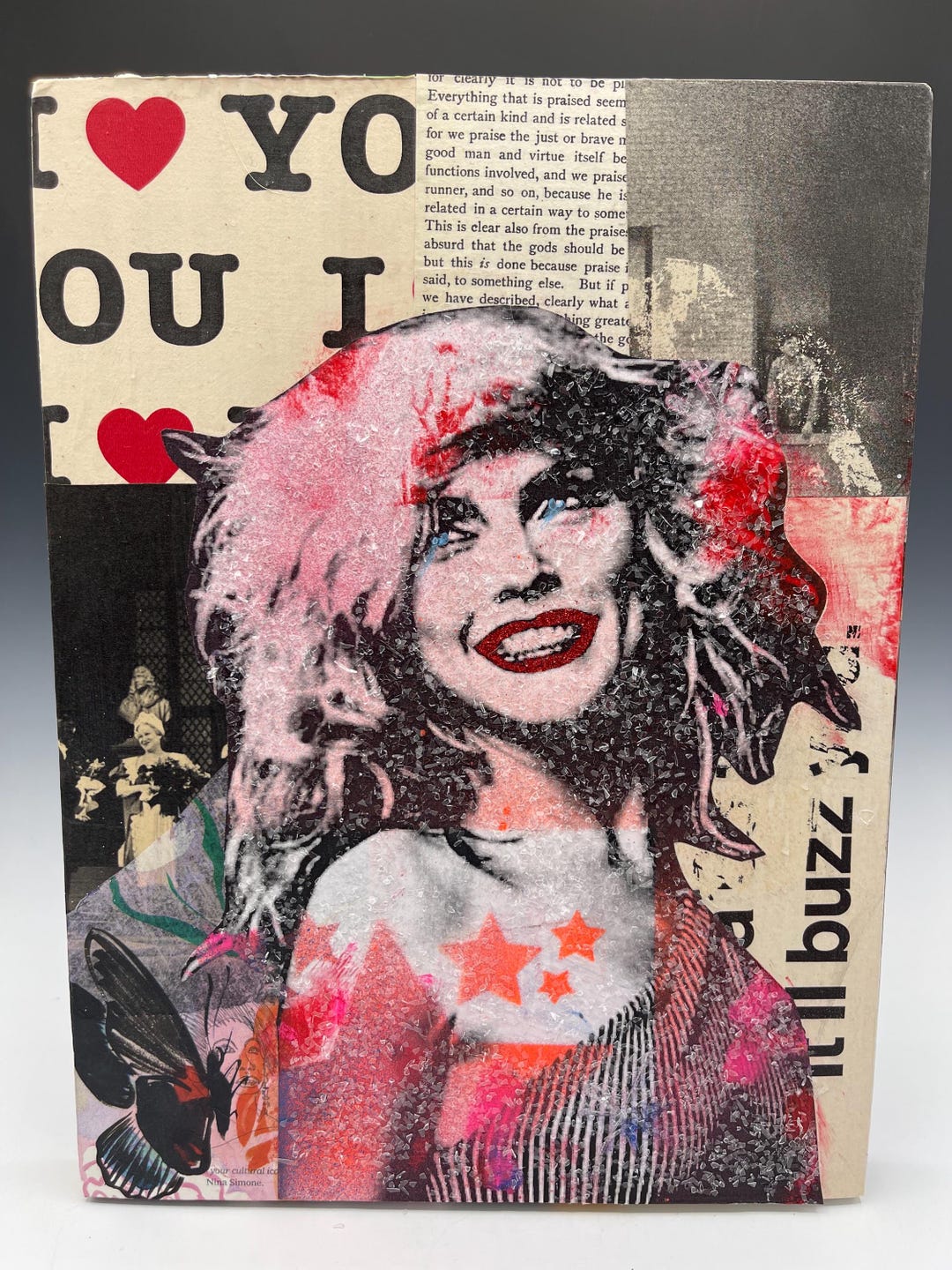 Debbie Harry Mixed Media Art - Etsy
