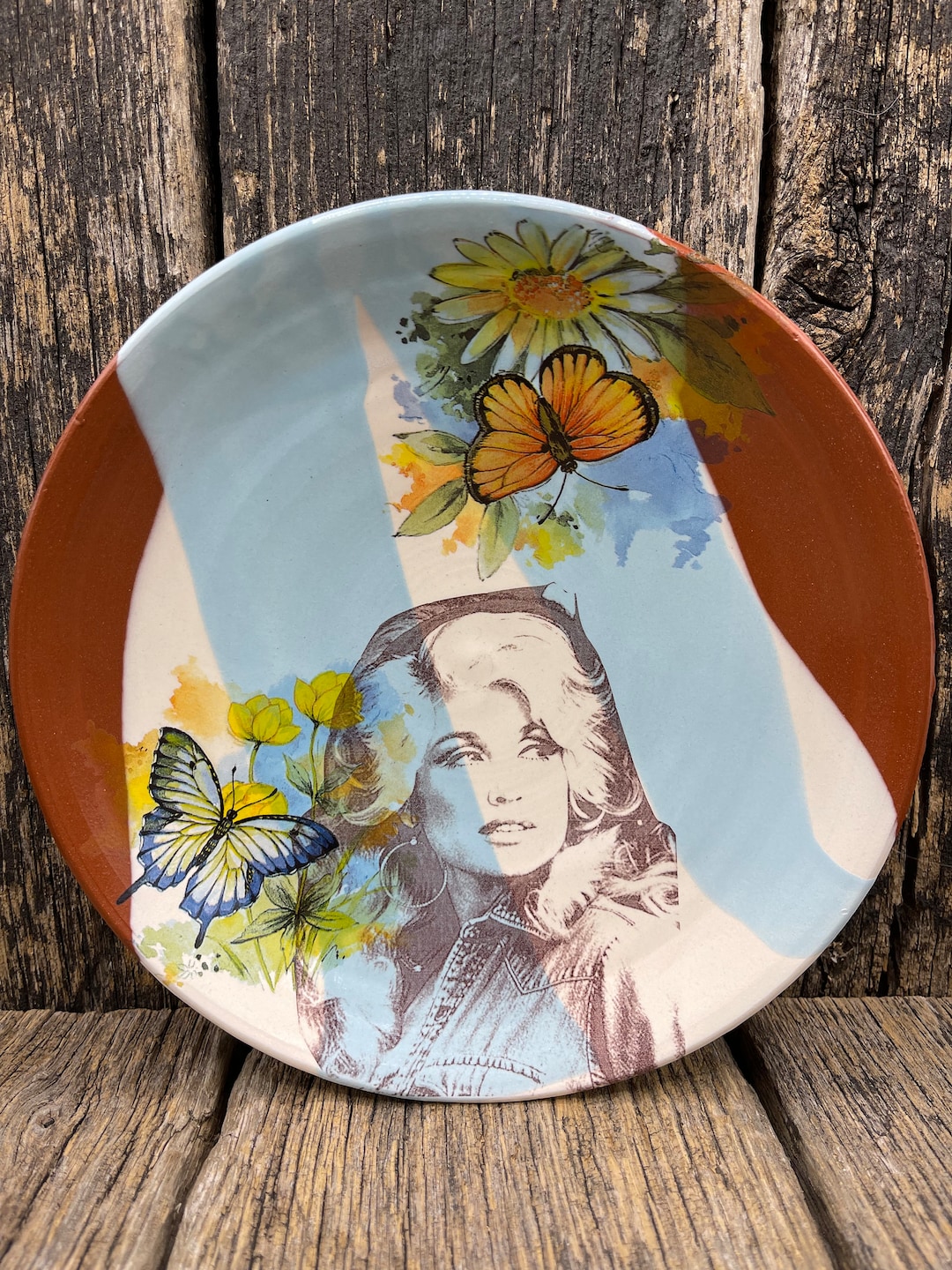 Dolly Parton Handmade Ceramic Wall Plate - Etsy