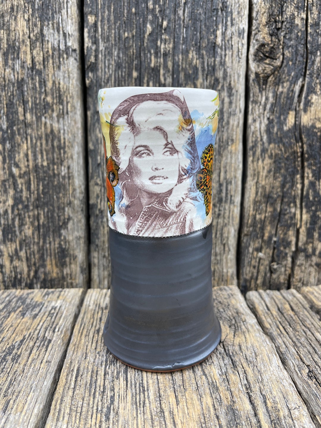 Dolly Parton Ceramic Tumbler/pottery Vase - Etsy