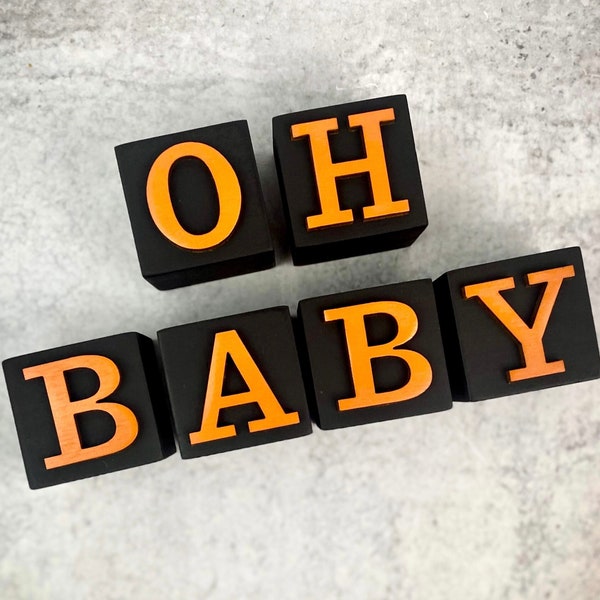 Baby Name Blocks - Etsy