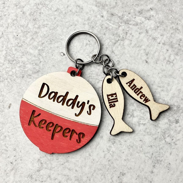 Bobber Keychain - Etsy