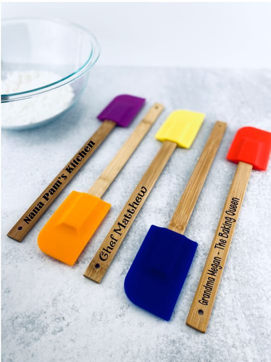 Personalized Engraved Spatula, Custom Kitchen Utensils, Christmas Gift ...