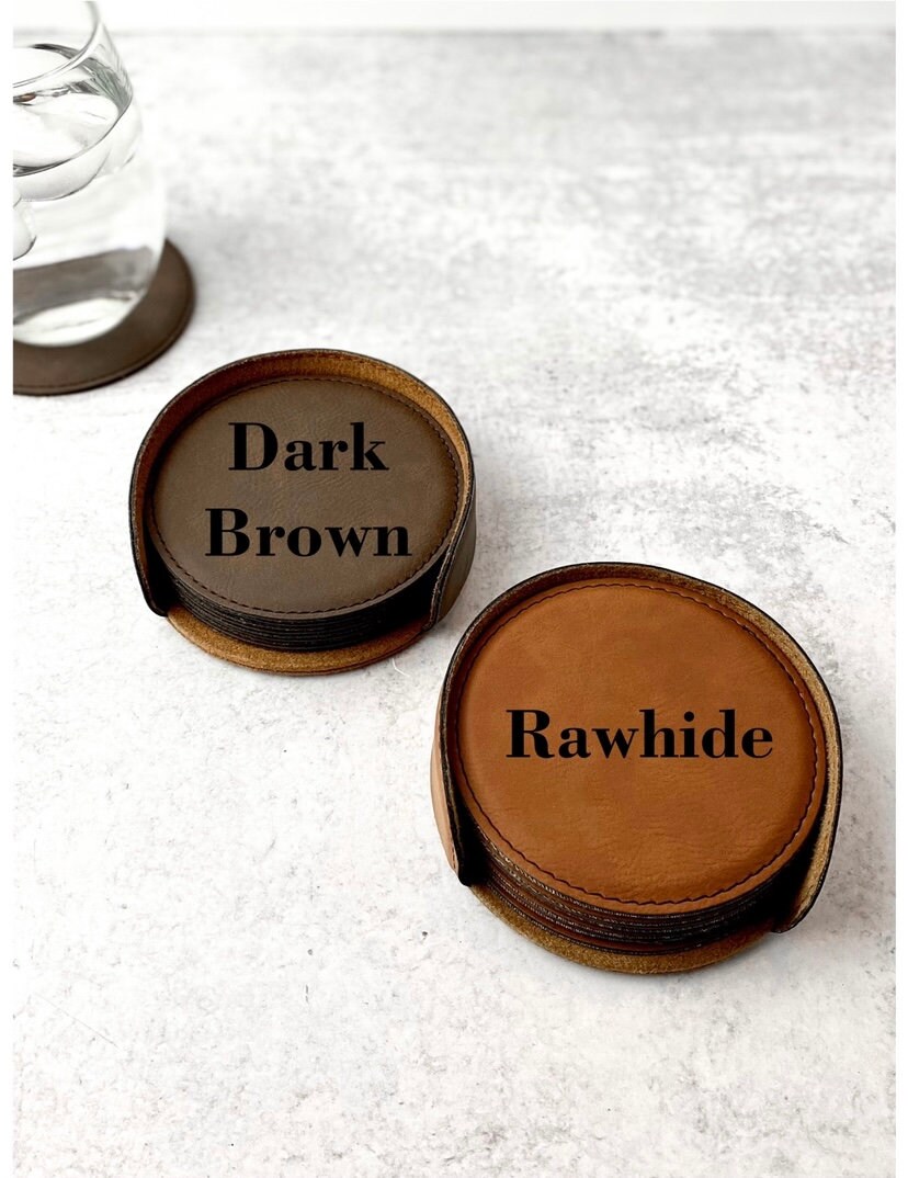 Personalized Coasters, Christmas Gift, Coaster Table Set, Monogram ...