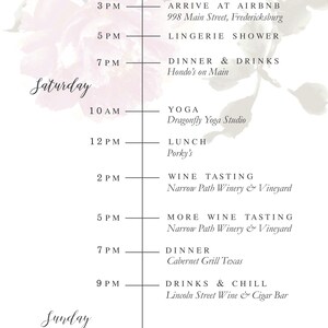 Wine Bachelorette Invitation Winery Bachelorette Weekend Invitation ...