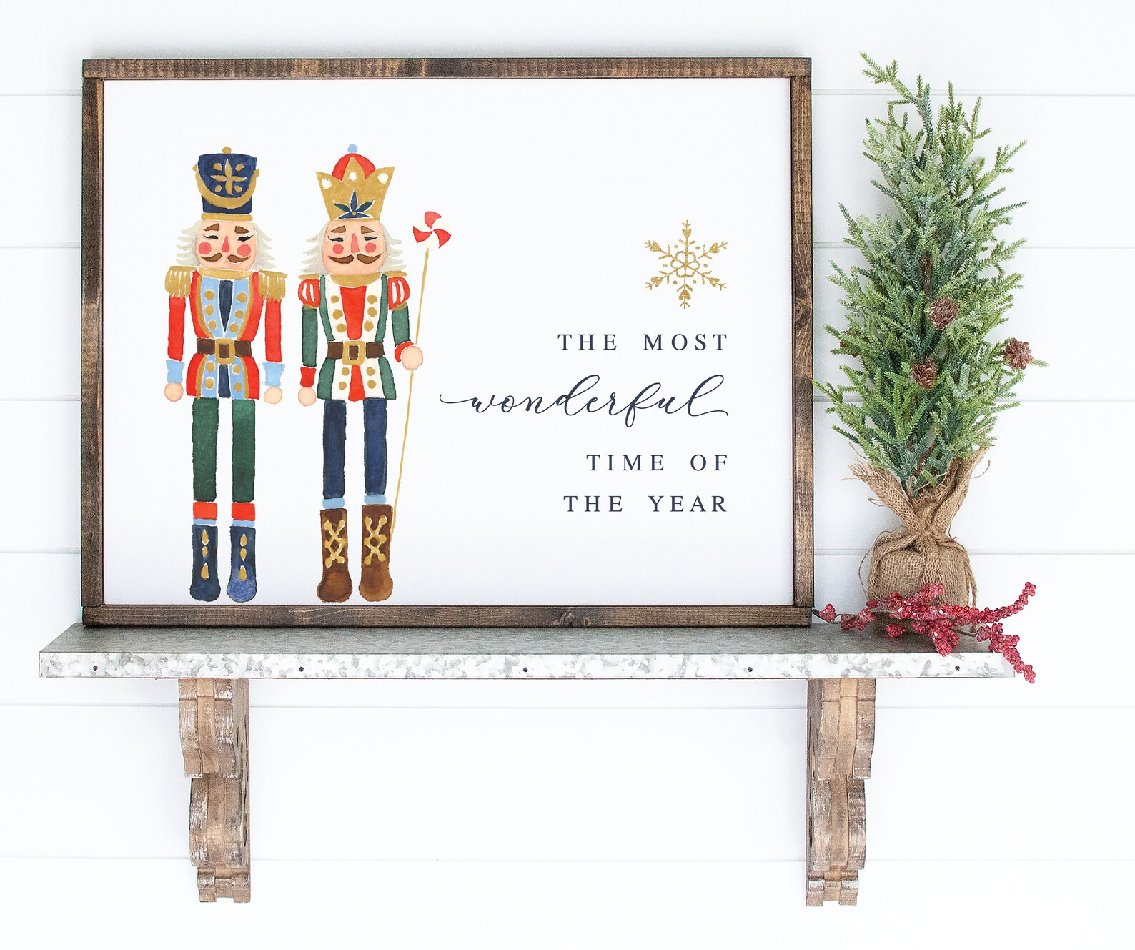 THE NUTCRACKER Christmas Sign Holiday Sign Classic - Etsy