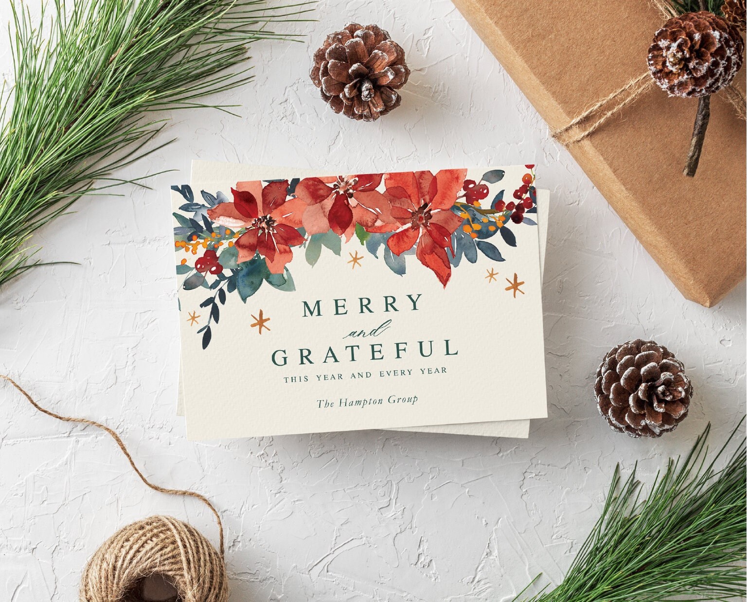 Happy Holidays Card Corporate