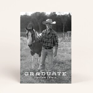 Senior Graduation Announcement | 2023 Graduation Card | Western ...