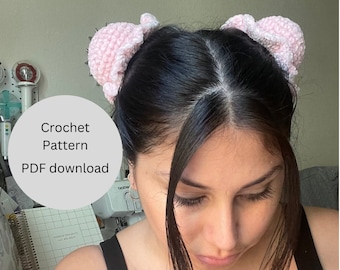 Crochet Lace Bun Cover Pattern PDF - All Too Perfect - Easy ...