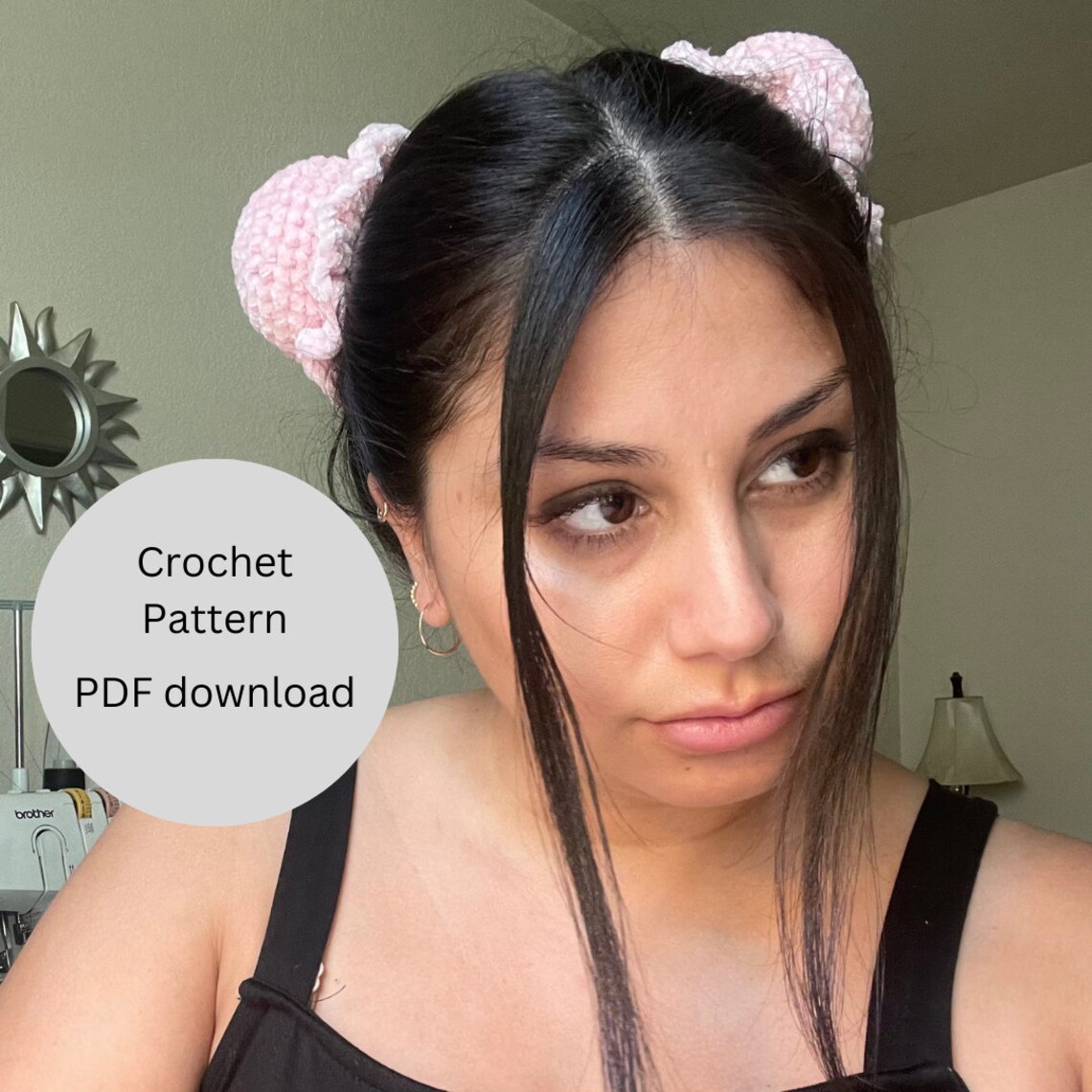 Crochet Bun Cover Pattern - Etsy