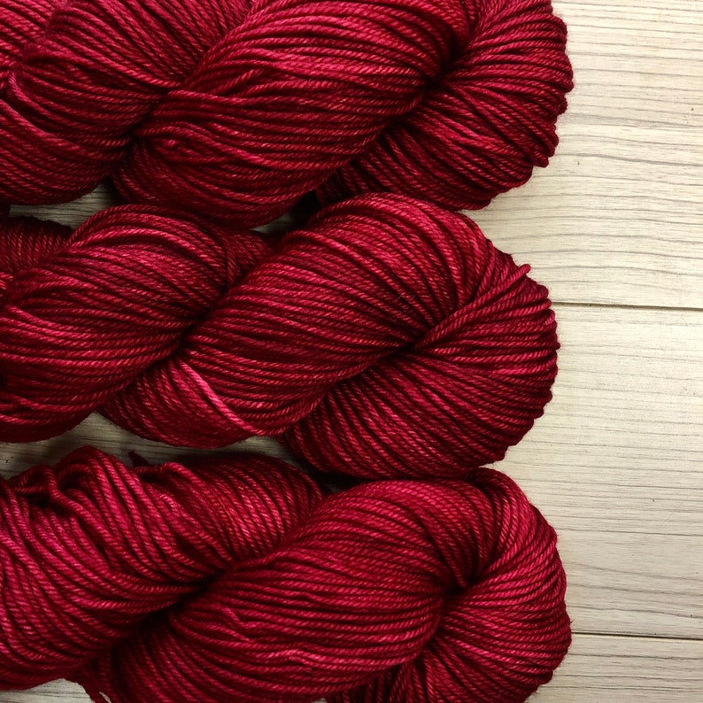 SW Merino Worsted Weight 100g 220 Yd Hand Dyed Semi Solid in - Etsy