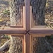 Walnut and Oak 33 Wooden Cross Handcrafted Cross Christian Religious ...