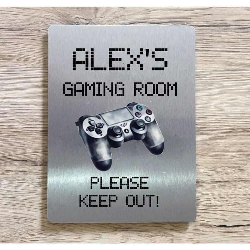 Custom Gaming Sign - Etsy
