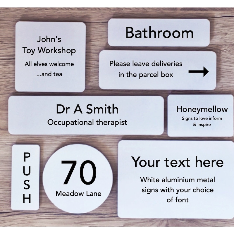 Flat Door Signs - Etsy UK