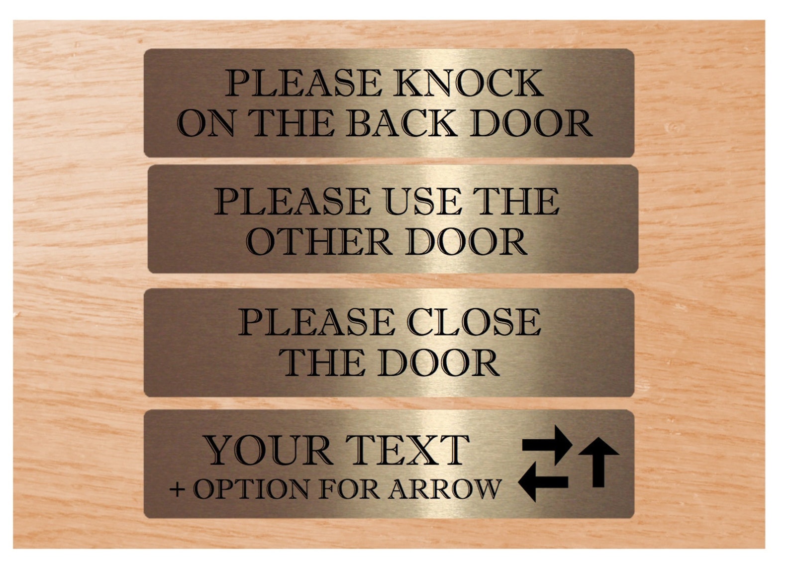 VITAL SIGNS for House or Office: Knock on the Door, Use Other Door, Own ...