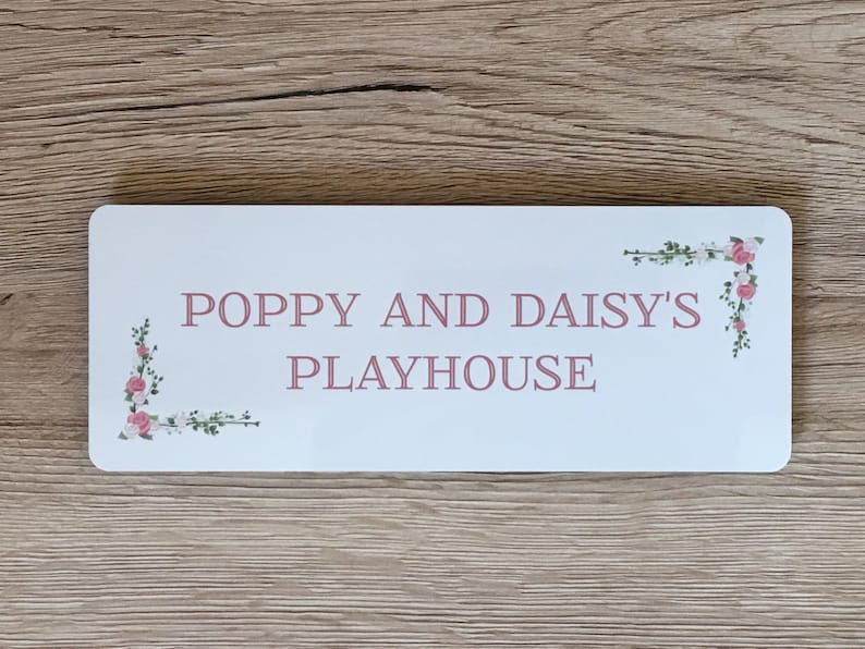 ROSEBUD ROOM or Door Sign: Cottage Chic Floral Design With Add - Etsy ...