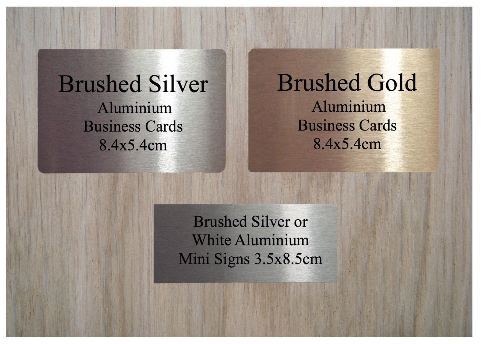 ADD TEXT to MINI Custom Made Metal Signs for House or Office - Etsy UK