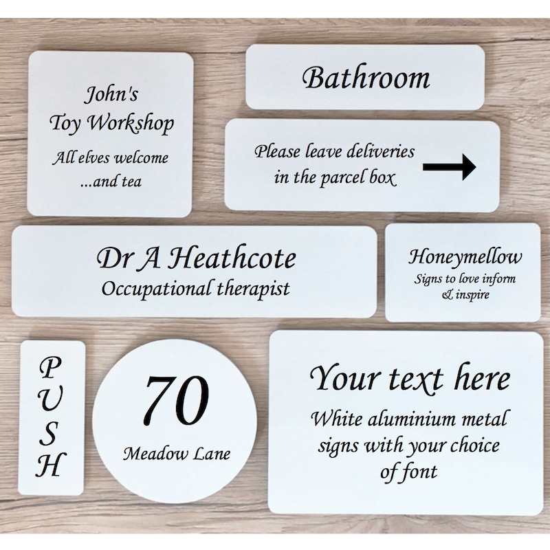 Metal Signs for Meat Room - Etsy