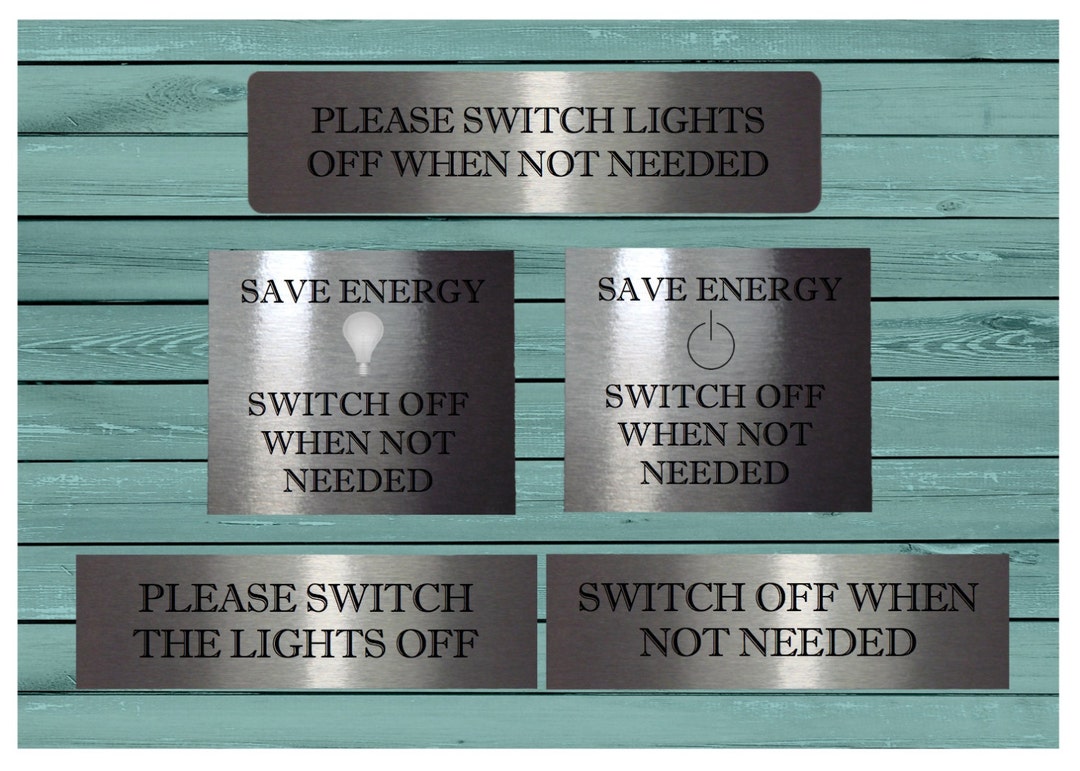 VITAL SIGNS for Home or Office: Switch Lights / Power off Silver, Gold ...