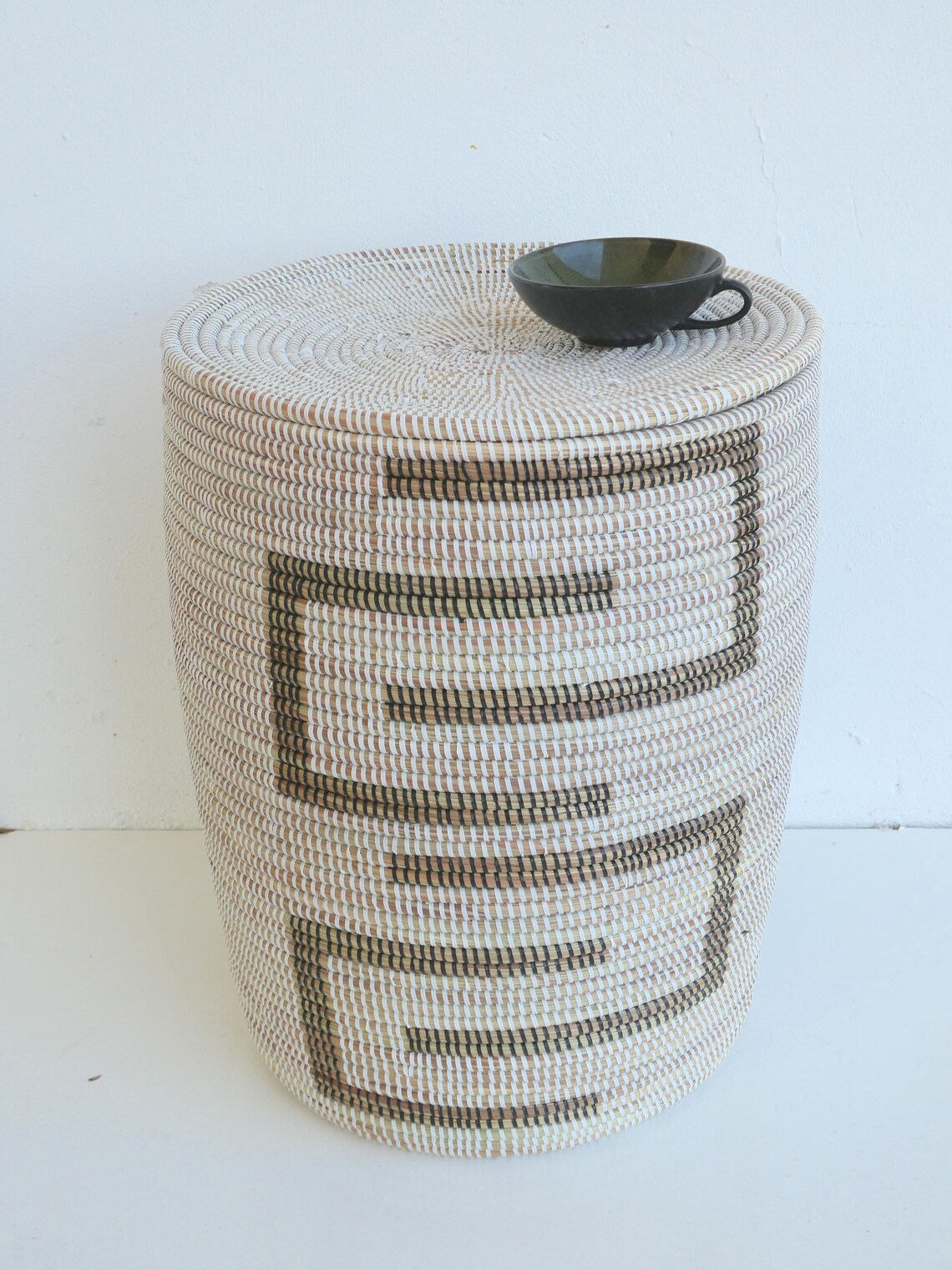 Side Table Exclusive Basket Hamperlaundry Home and Decor | Etsy