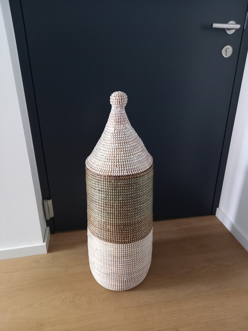 Tiny House Style Basket Tall Slim Basket - Etsy