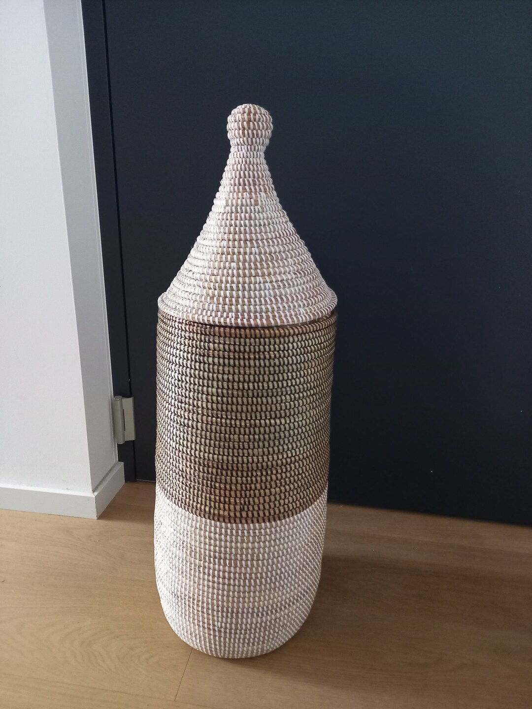 Tiny House Style Basket, Tall Slim Basket - Etsy