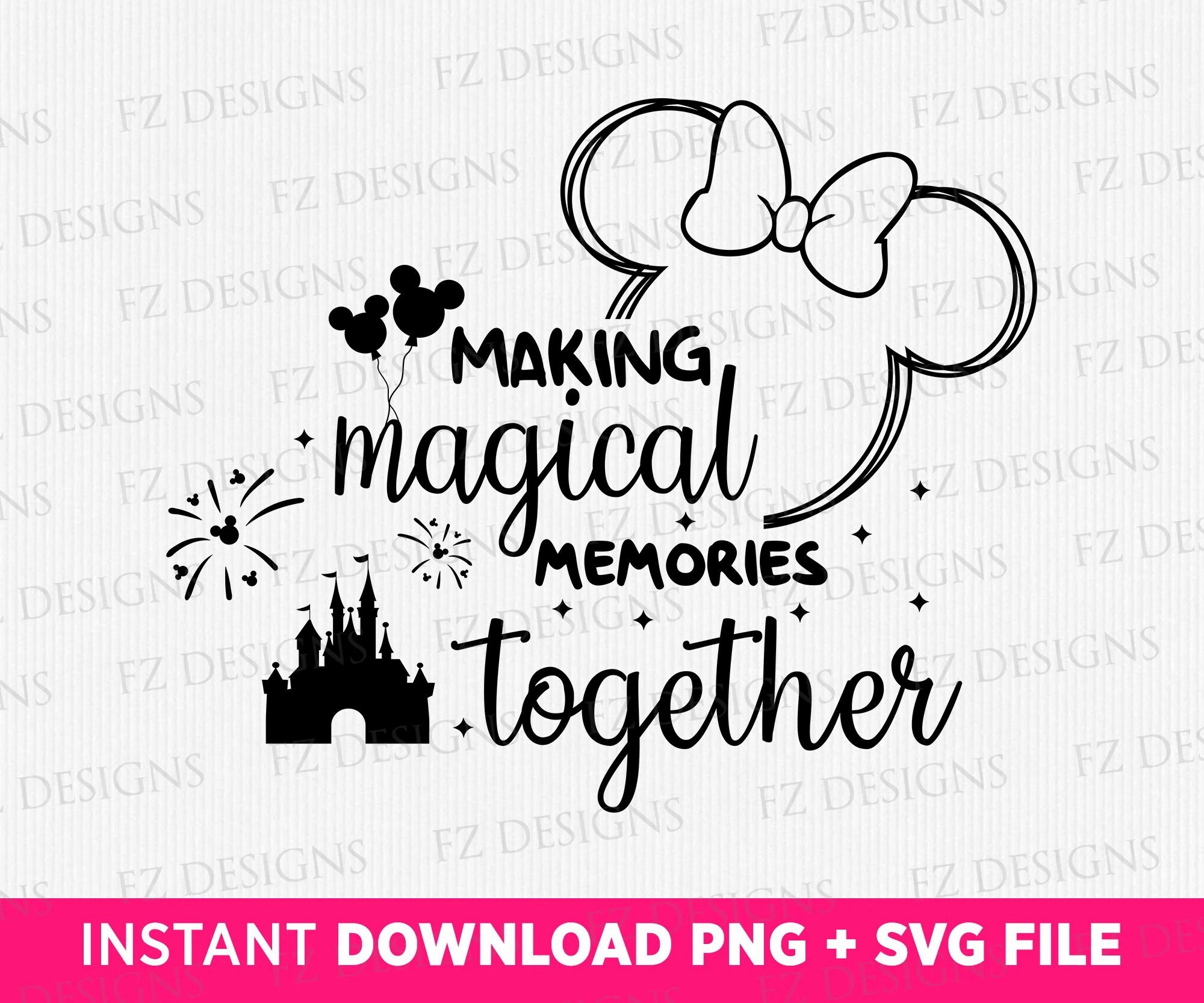 Making Magical Memories Together Svg, Family Vacation Bundle Svg ...