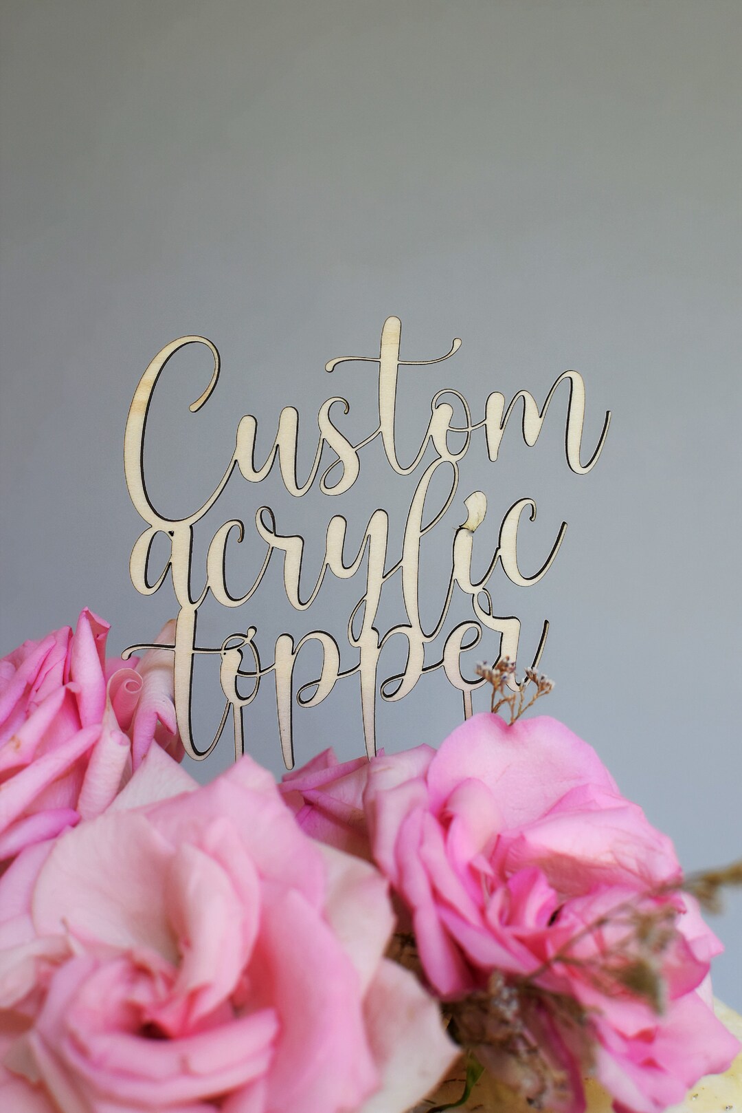 Custom Acrylic Topper Birthday Baby Shower Cake Toppers - Etsy