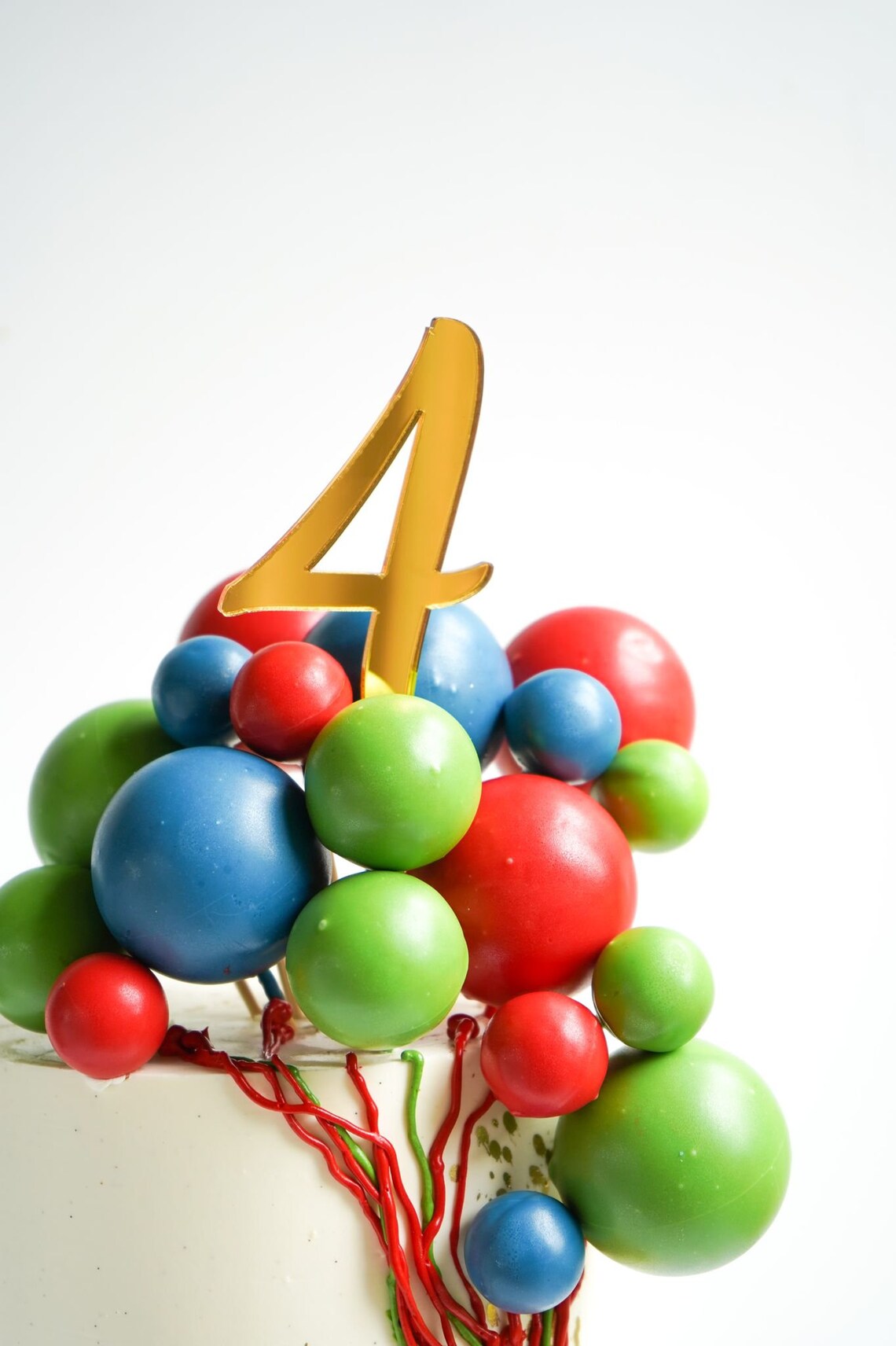 Custom Acrylic Number Topper - Etsy