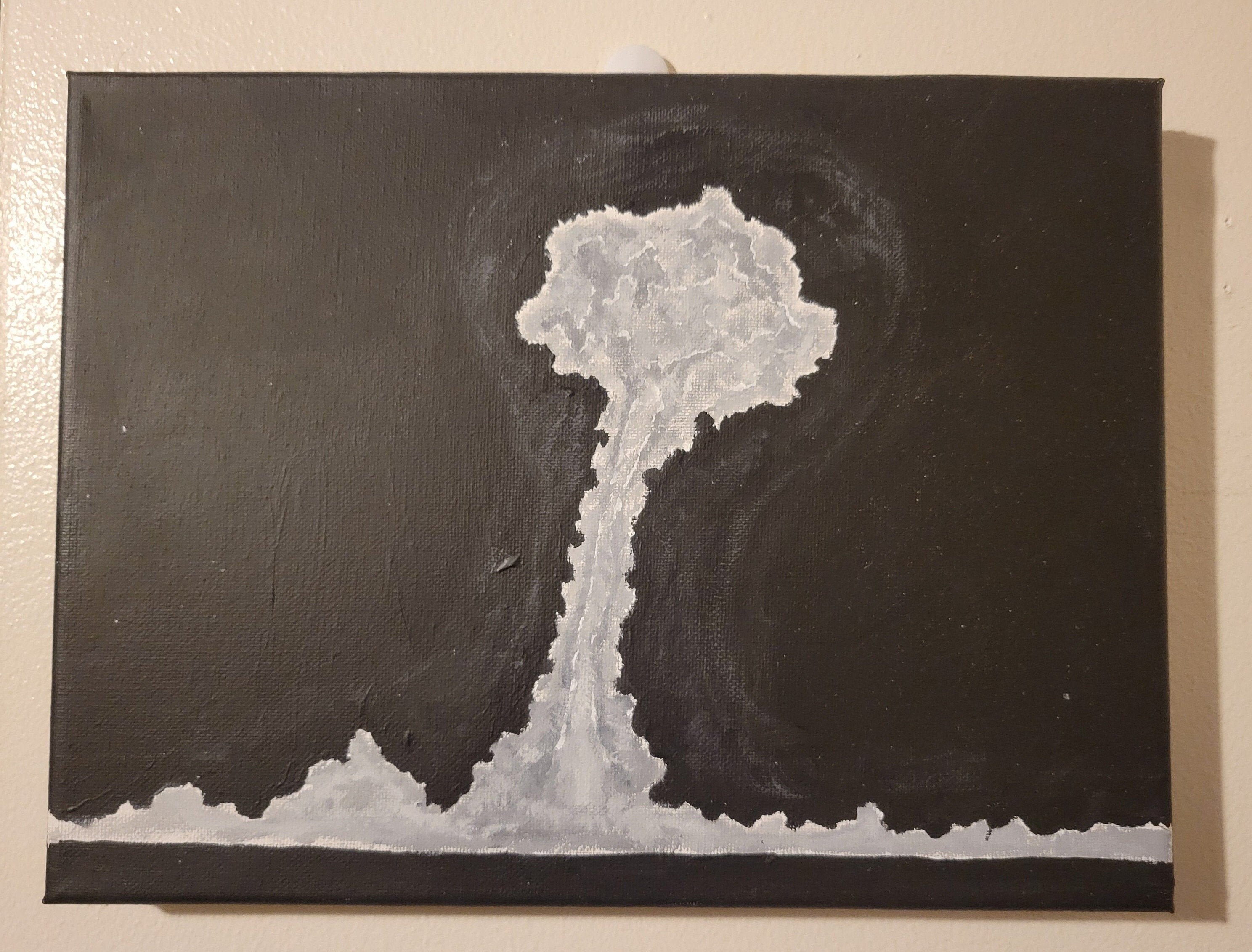 Original Atomic Bomb Painting 4 | Etsy