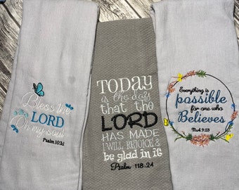 Christian Towels - Etsy