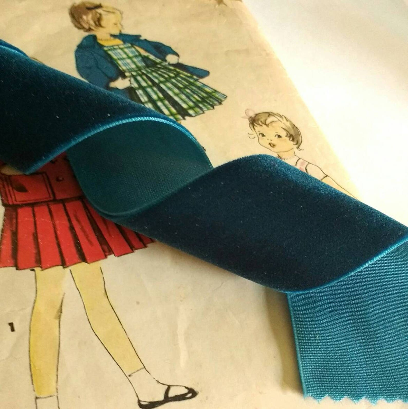 Dark Teal Blue Velvet Ribbon for Bows Floral and Millinery - Etsy Australia