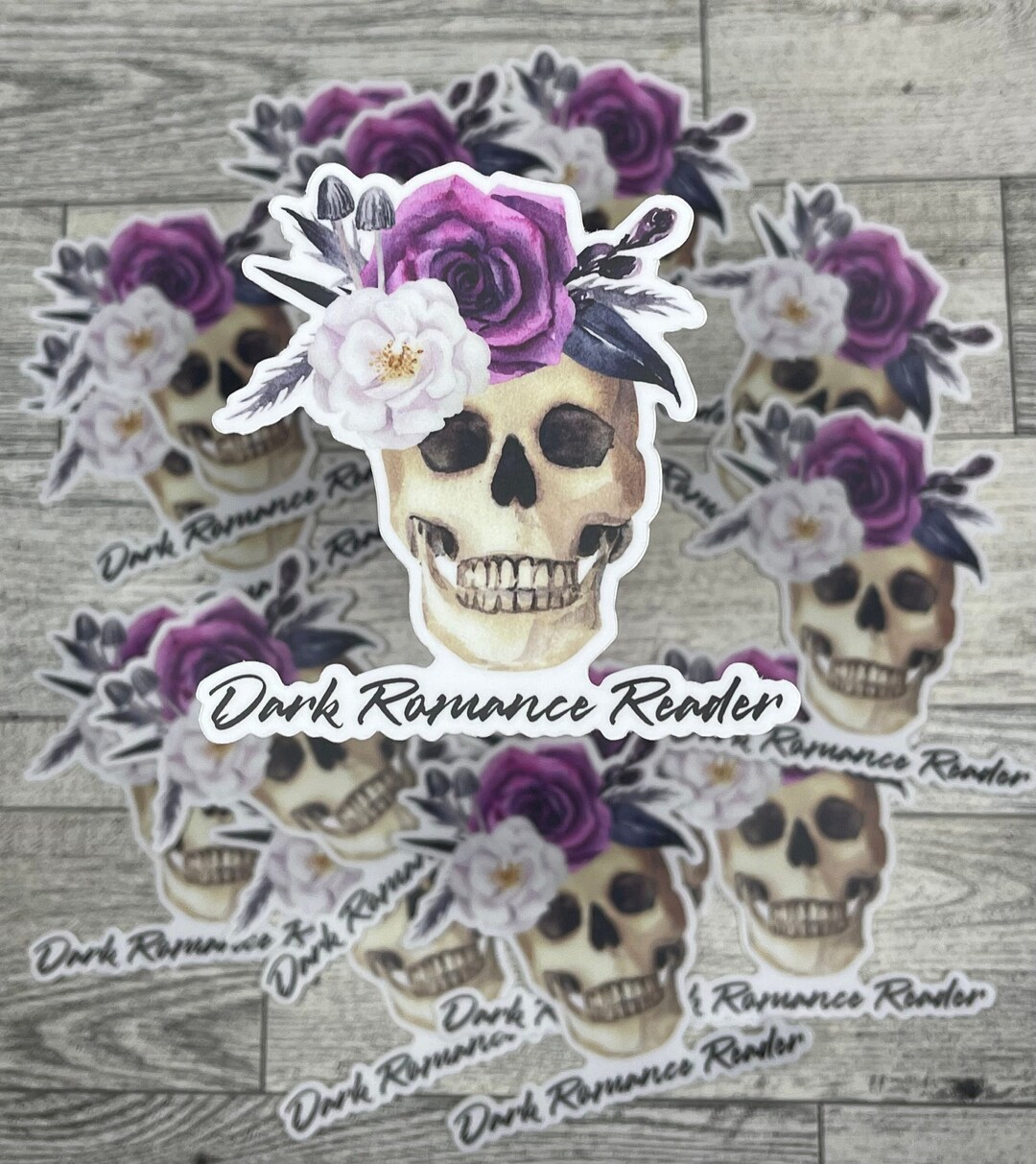 Dark Romance Reader Sticker | Smutty Sticker | Kindle Sticker | Book ...