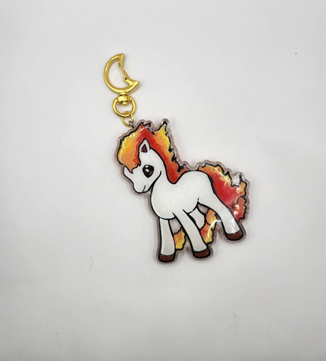 Pony Keychain/ Poke Inspired Keychain - Etsy