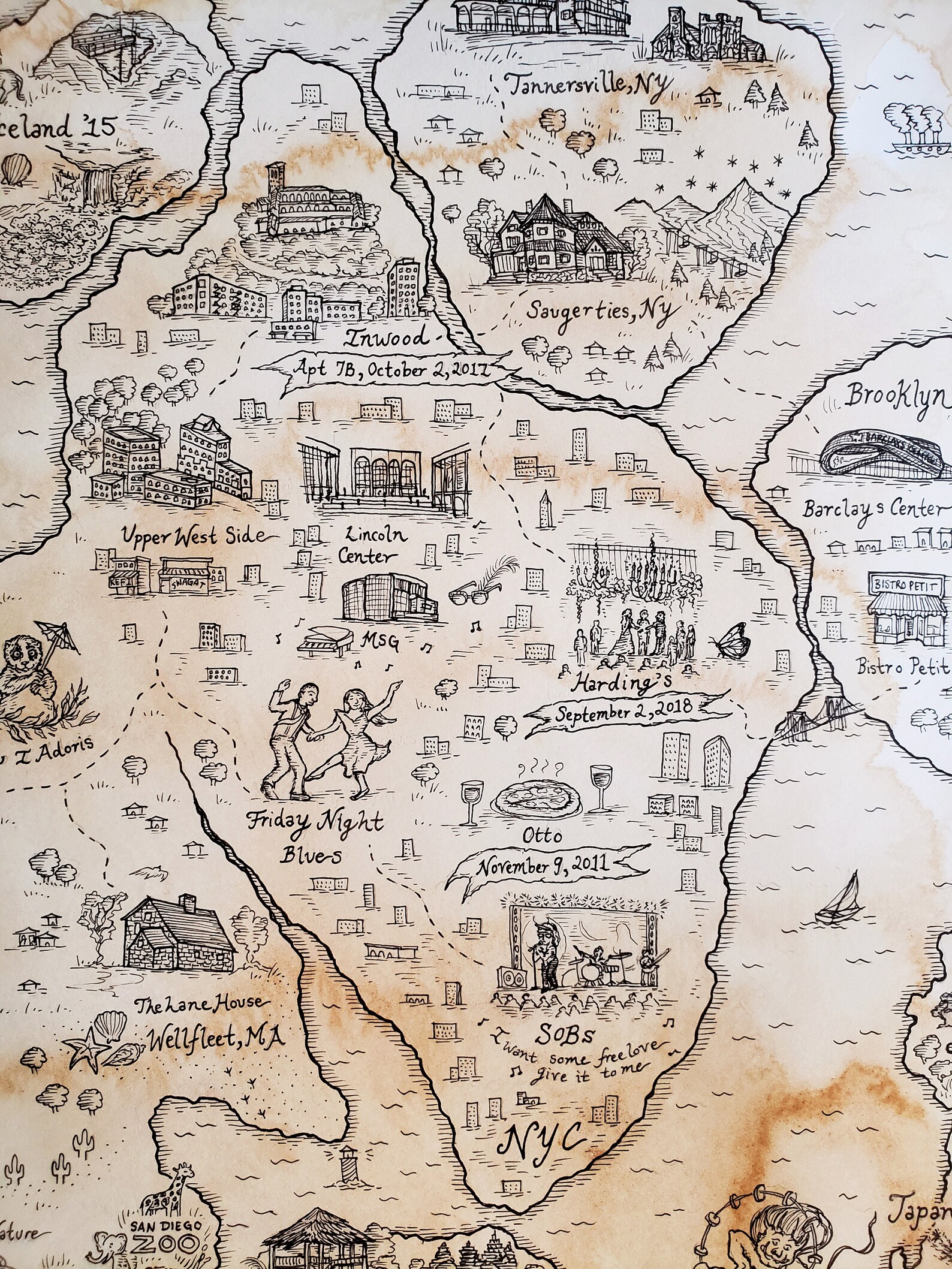 Custom Treasure Map - Etsy