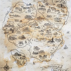 Custom Treasure Map - Etsy