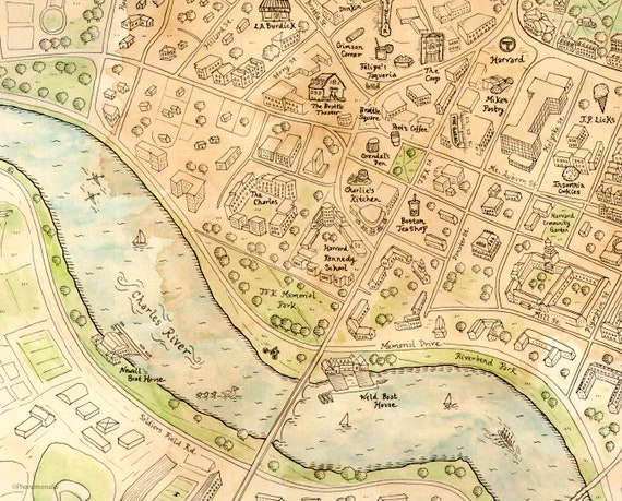 Harvard Map