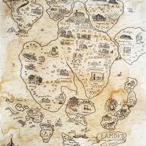 Custom Treasure Map - Etsy