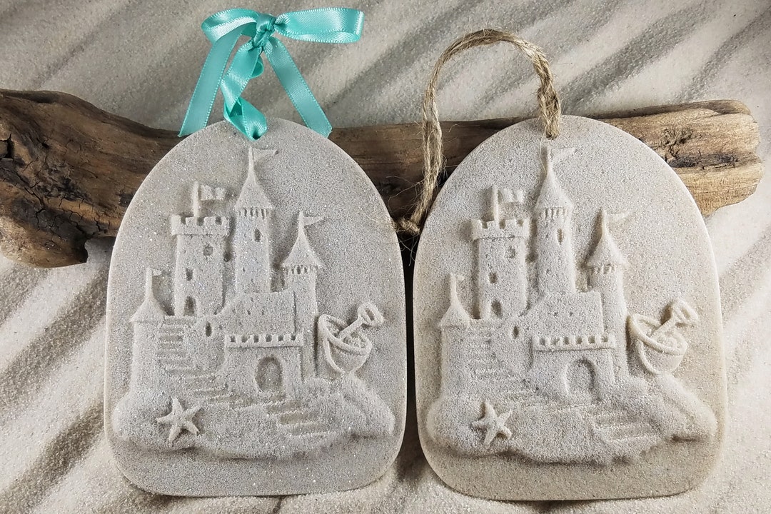 Beach Sand Castle Handcrafted Sand Ornament-sand Sculptures- Unique ...