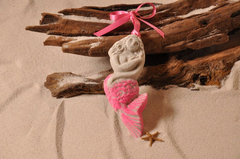 MERMAIDS Made With Sand Ornament - Etsy