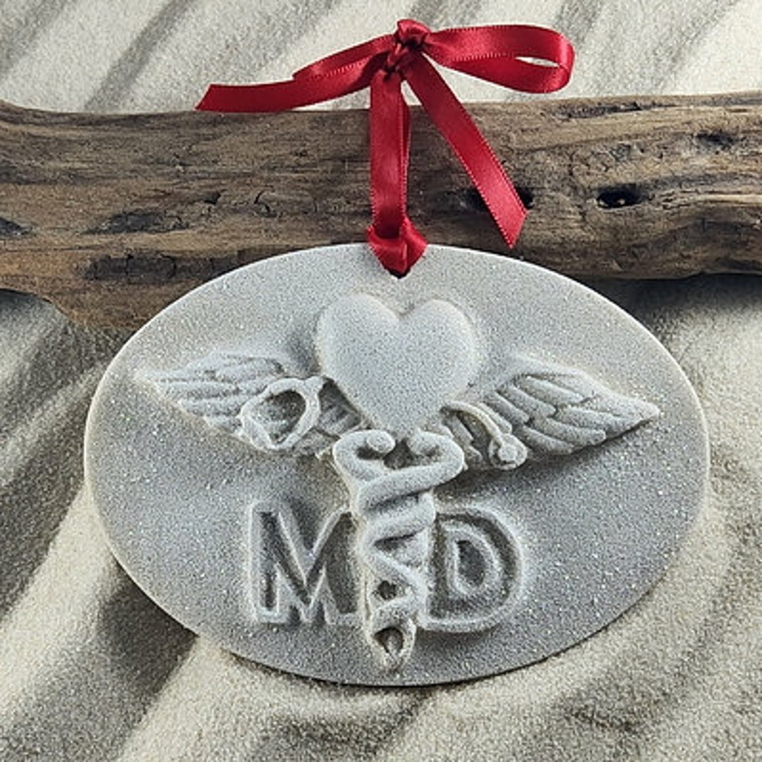 Doctor, MD Sand Ornament, for Your Favorite Doctor or Doctor to Be ...