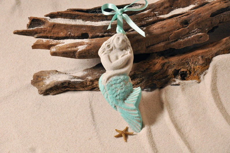 MERMAIDS Made With Sand Ornament - Etsy