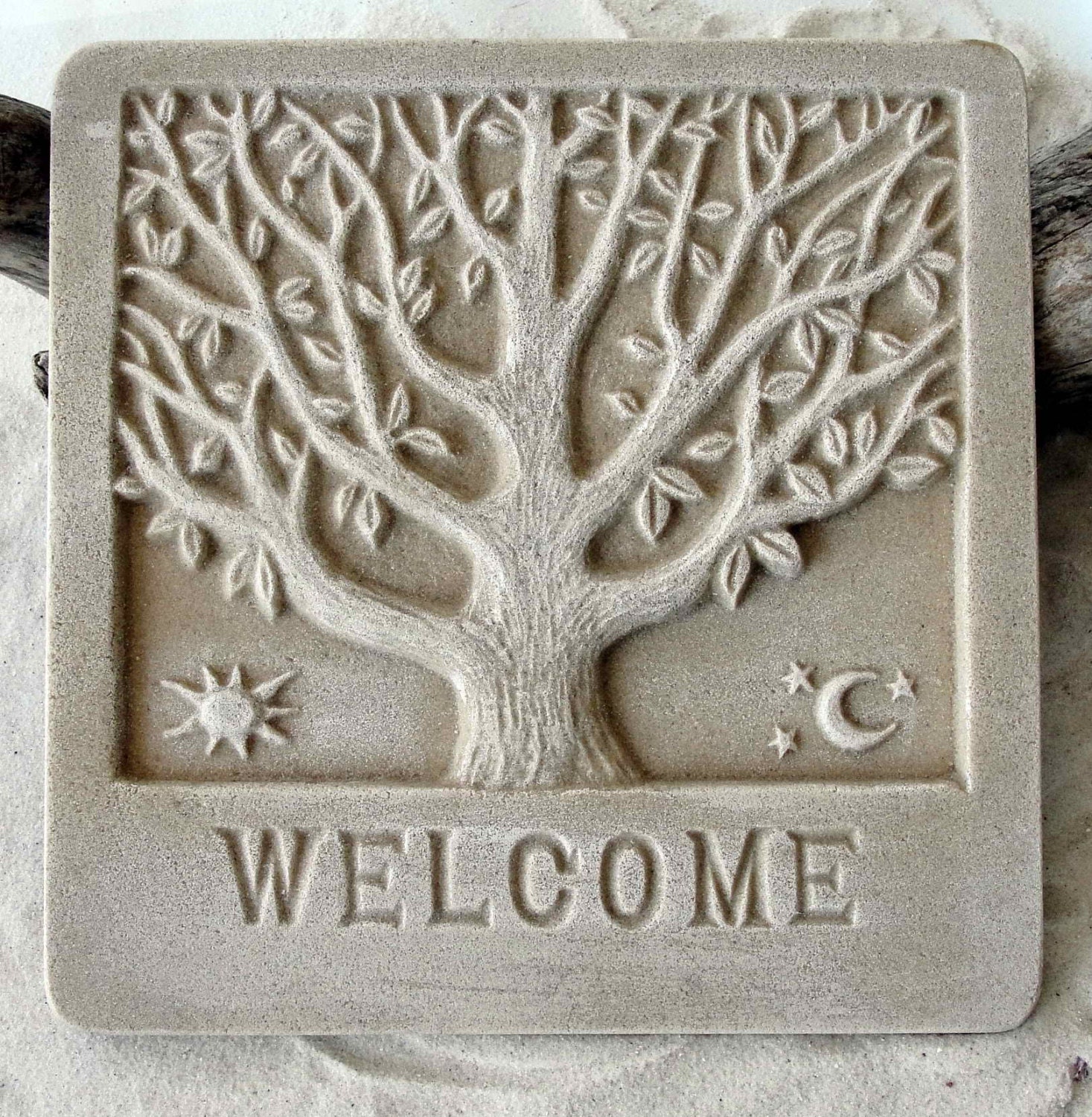 TREE OF LIFE Welcome Sign Made of Sand Made in Florida - Etsy