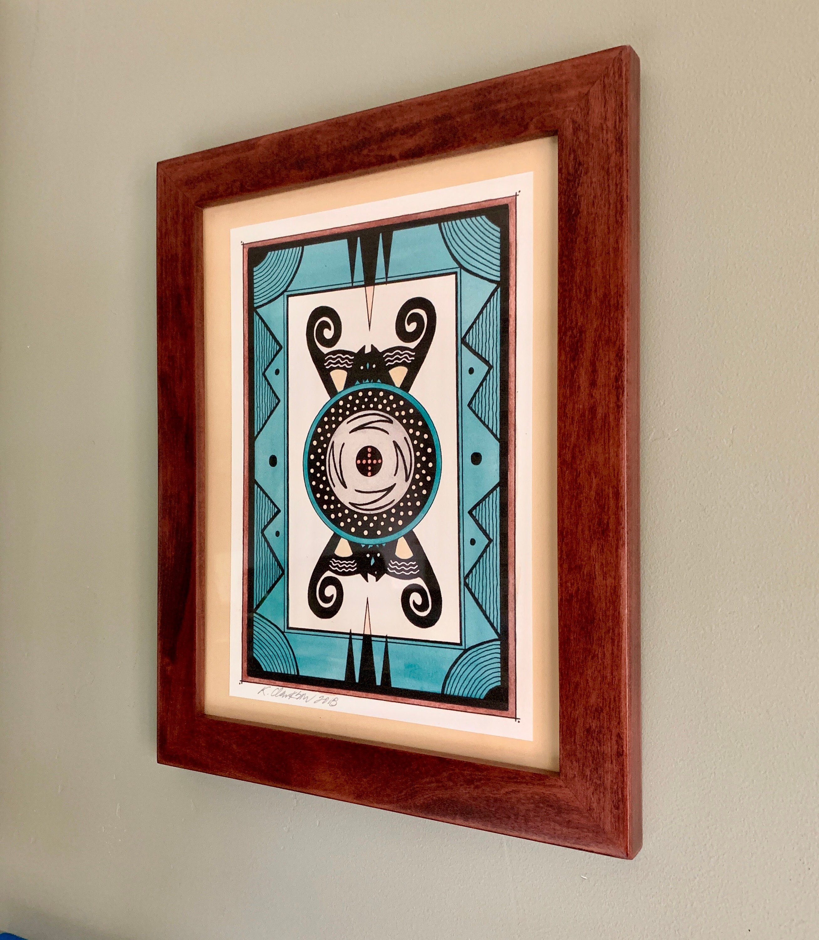 CHOCTAW ART Milky Way Choctaw Legend Native American - Etsy