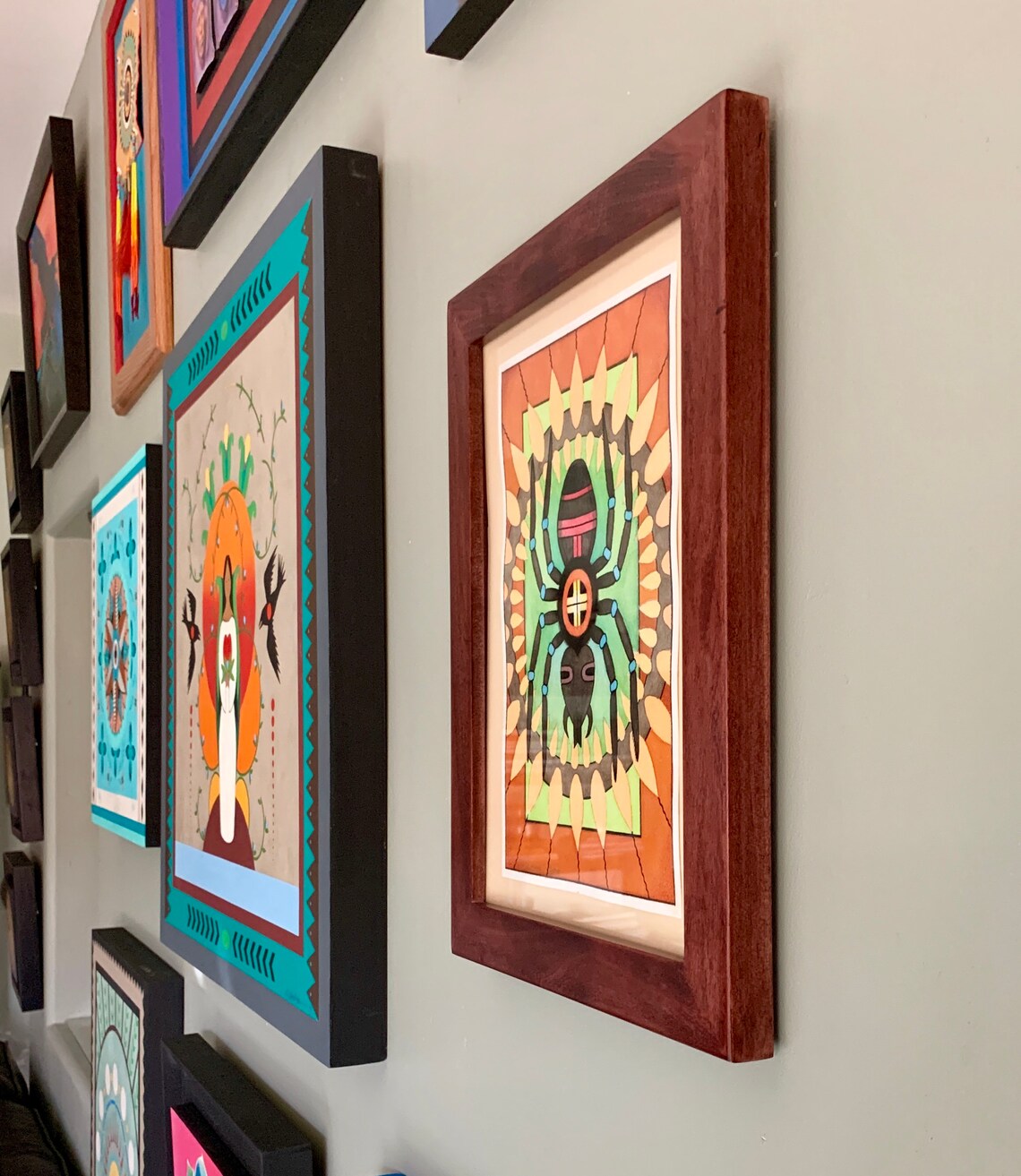 CHOCTAW Art Spider God Choctaw Legend Native American - Etsy