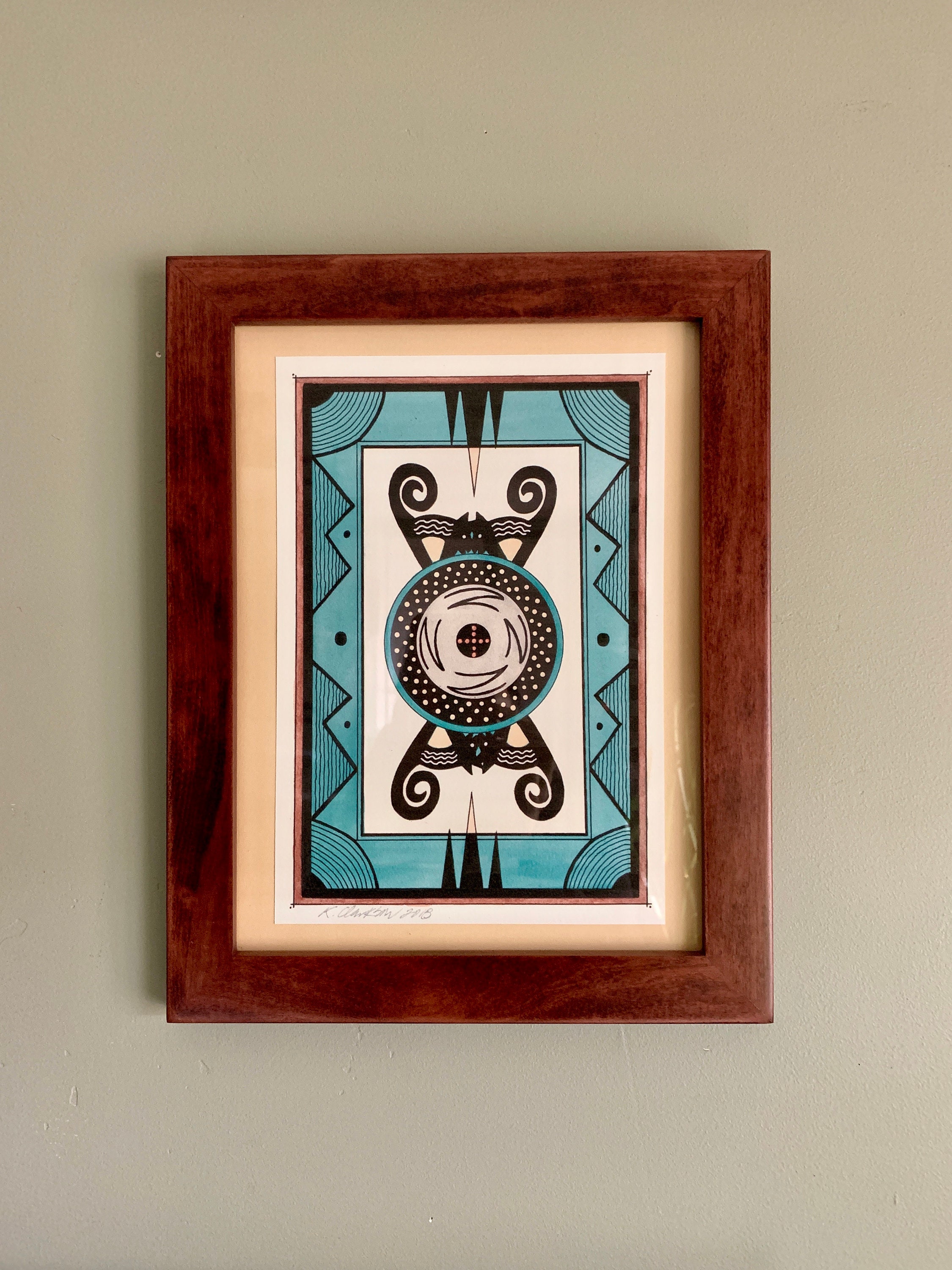 CHOCTAW ART Milky Way Choctaw Legend Native American - Etsy