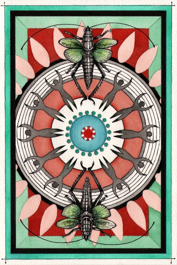 CHOCTAW ART Creation Choctaw Legend Native American | Etsy