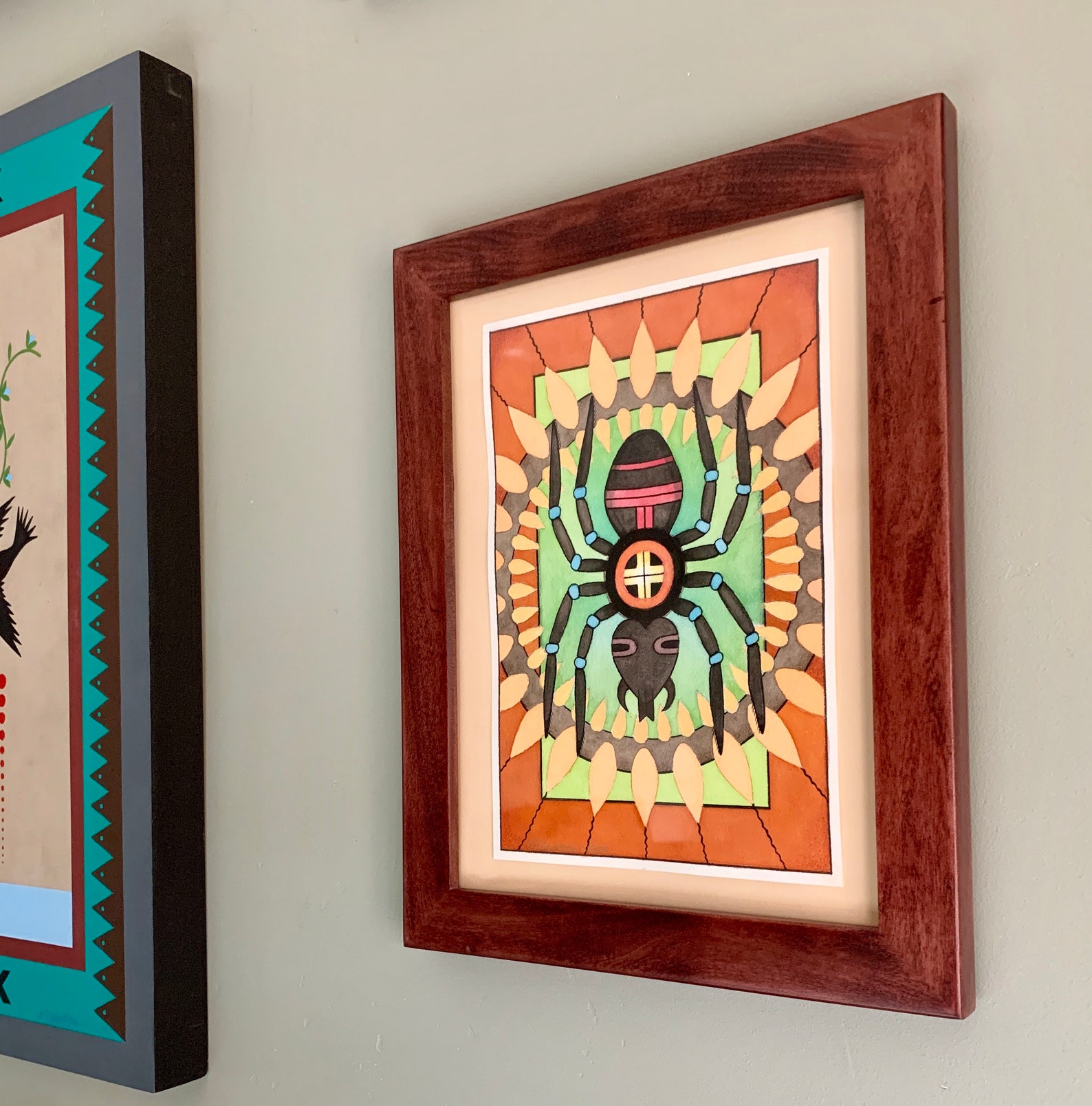 CHOCTAW Art Spider God Choctaw Legend Native American - Etsy