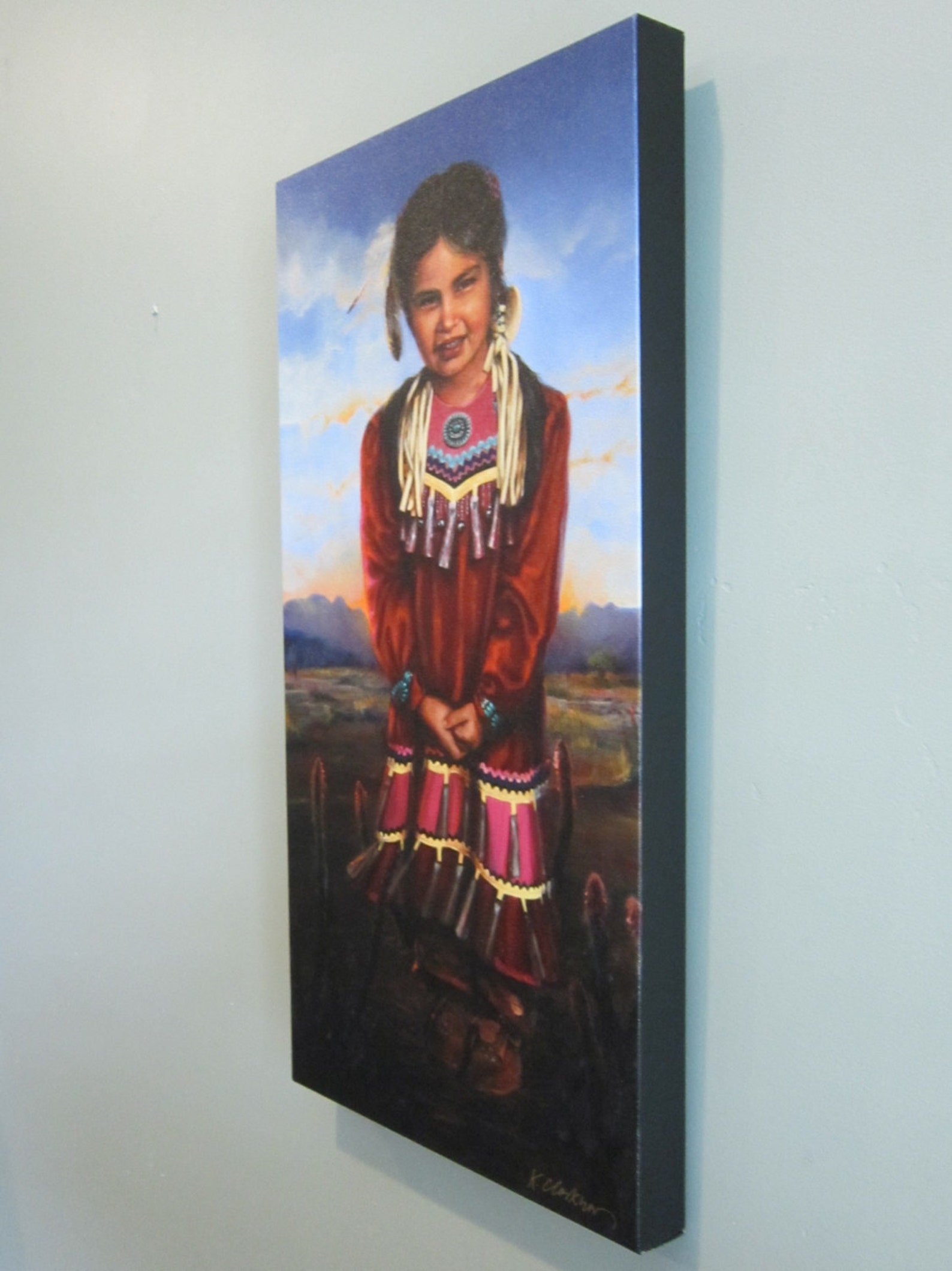 SEQUOIA Native American Indian Little Girl Mountains - Etsy