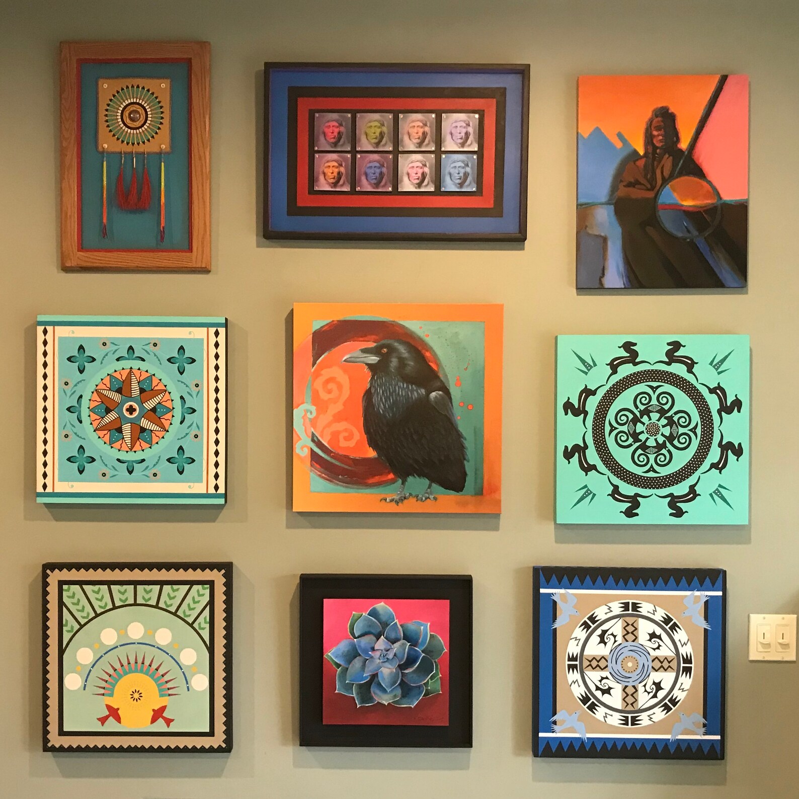 RAVENESQUE - Raven, Crow, Native American, Indian, Corvid, Love - Etsy